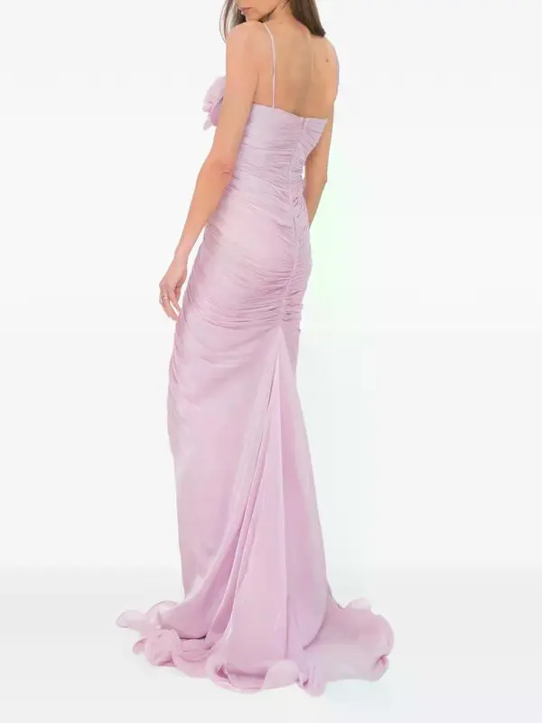 ANA RADU Gown With Floral Detail - Pink