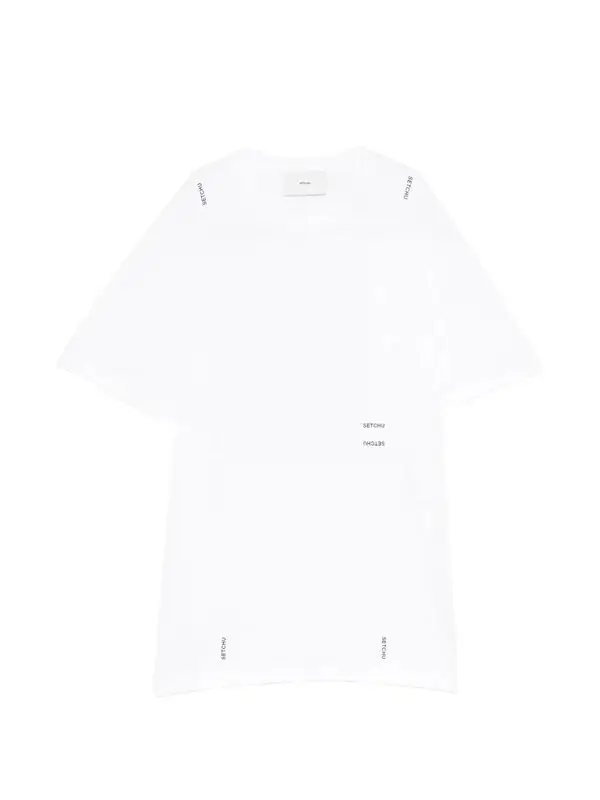 SETCHU Origami T-shirt - White