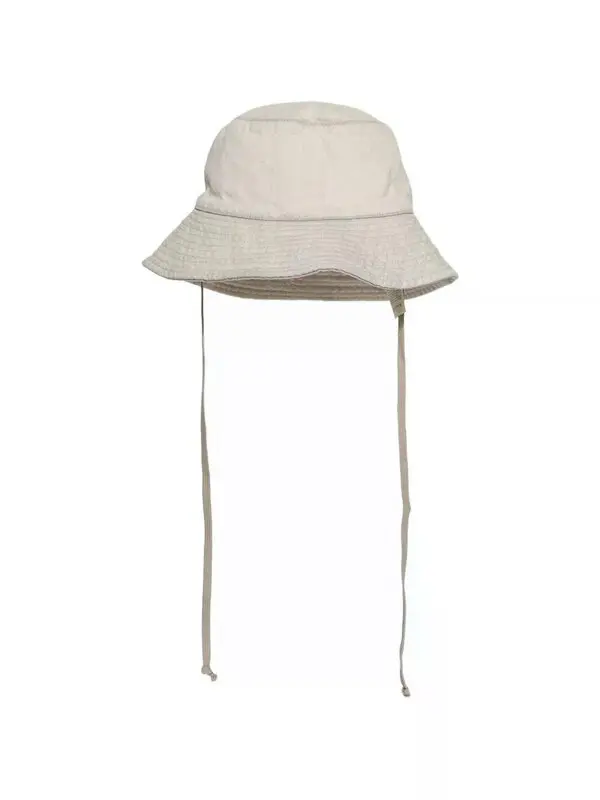 Rick Owens Denim Tie Hat - Neutrals