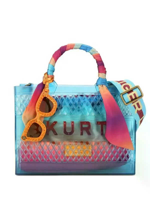 Kurt Geiger Small Jelly Tote Bag - Blue