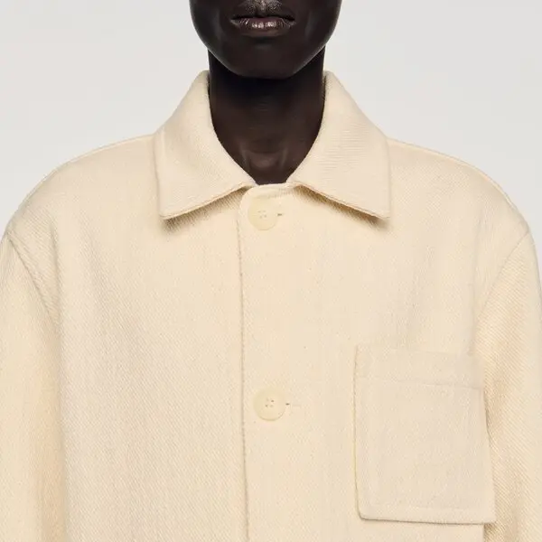 Sandro Cotton Worker Jacket
