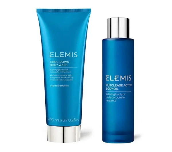 Elemis Cool Down Mode: Body Wash & Body Oil 2pc Set - One-color
