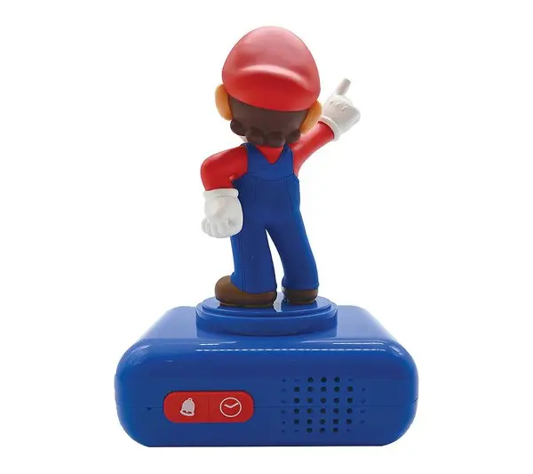 LEXIBOOK Super Mario Alarm Clock With Sounds