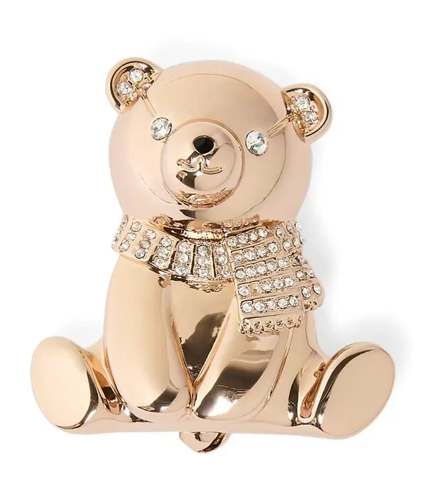 Max Mara Teddy Bear Brooch - Yellow