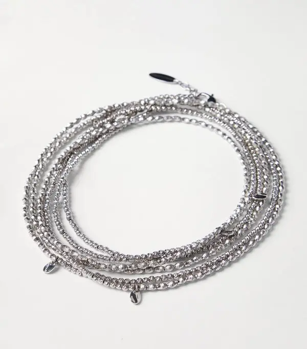 Brunello Cucinelli Sterling Silver Wrap Bracelet