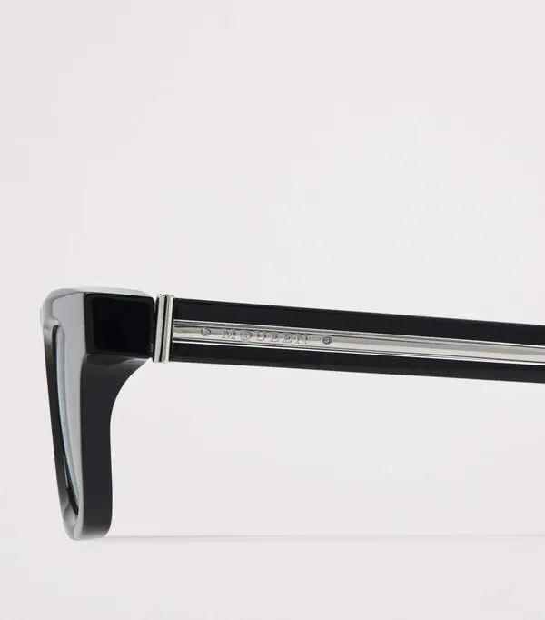 Alexander McQueen Skull-detail Square Sunglasses