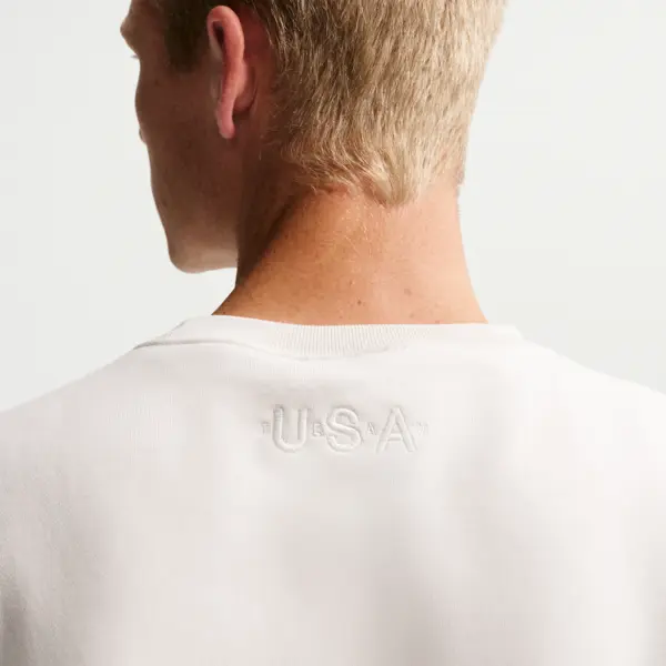Nike Usa Therma-fit Crew-neck Sweatshirt