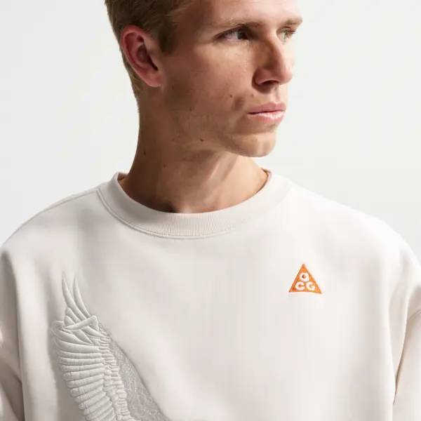 Nike Usa Therma-fit Crew-neck Sweatshirt