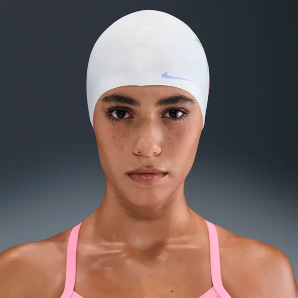 Nike Swim Cap - White