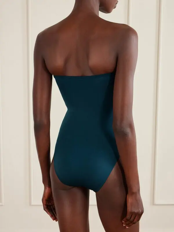 ERES Cassiopée Bandeau One-piece Swimsuit - Blue