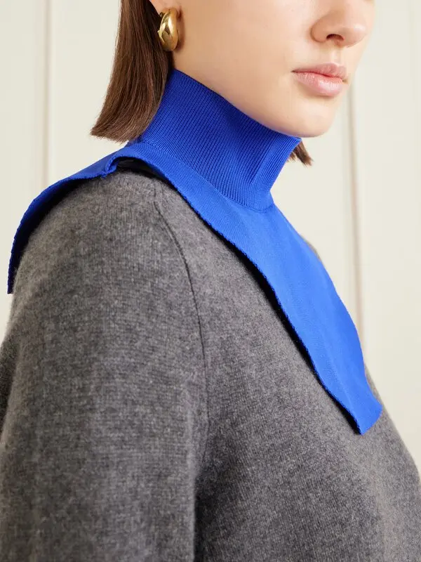 JIL SANDER Knitted Bib