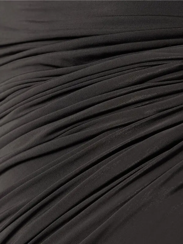 Alex Perry One-shoulder Draped Gown
