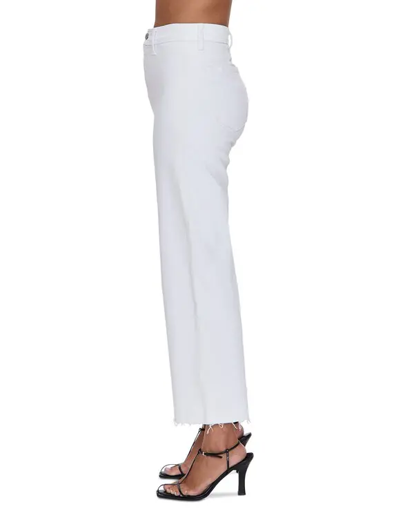 PISTOLA Penny High-rise Wide-leg Crop Jeans - Blizzard