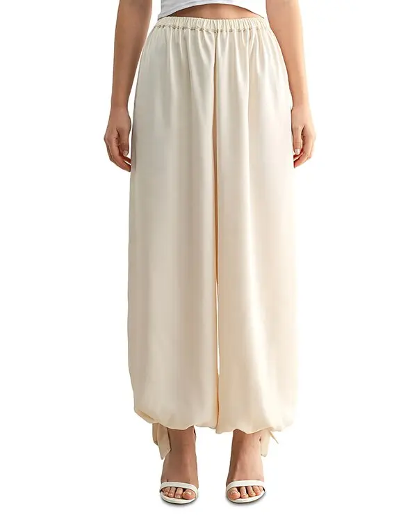 LUVEE Mable Balloon Pants - Cream
