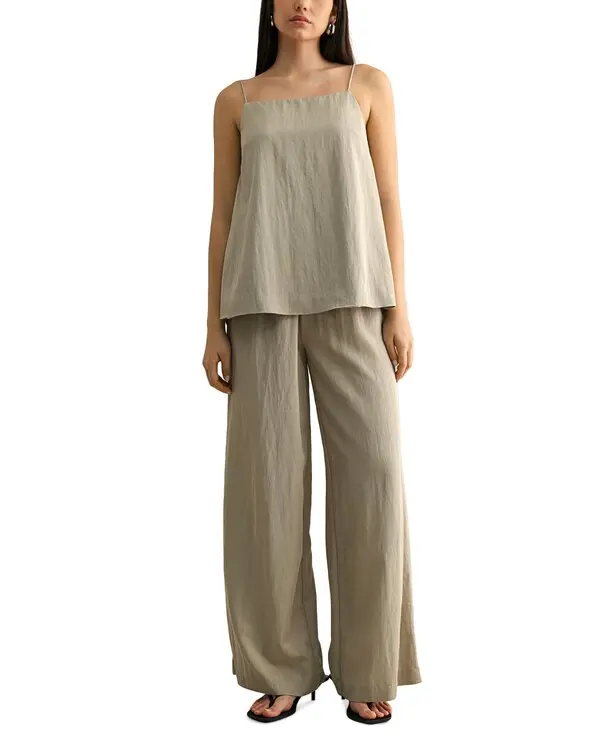 LUVEE Tunic Top And Wide Leg Pants Set