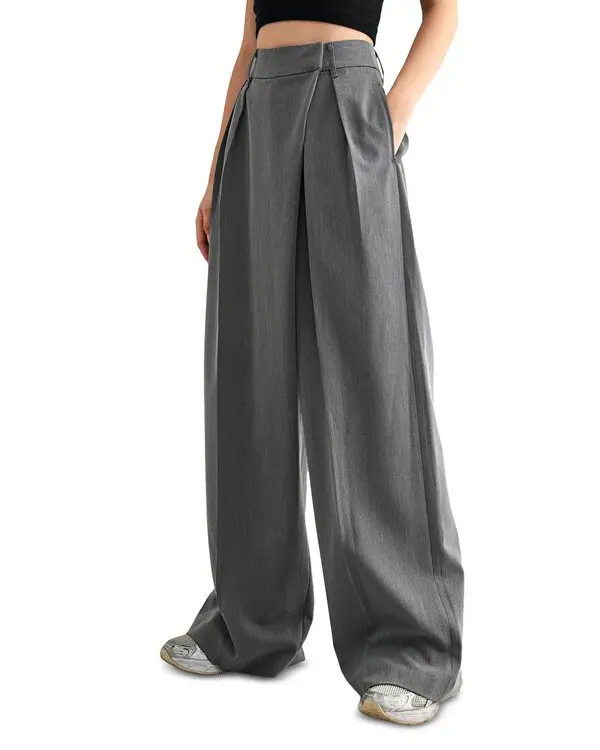 LUVEE Mable Mid Rise Wrap Pants