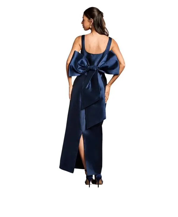 Coast Twill Sleeveless Column Dress