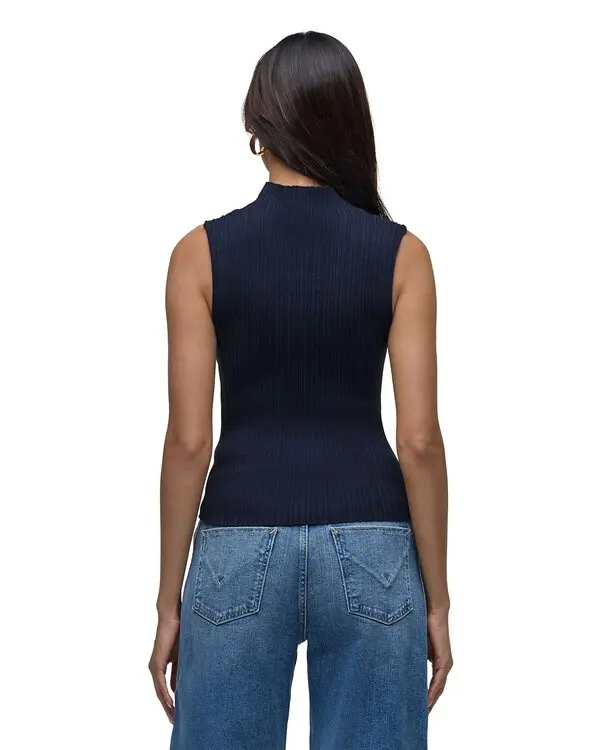 Hudson Jeans Mock Neck Sweater Tank Top