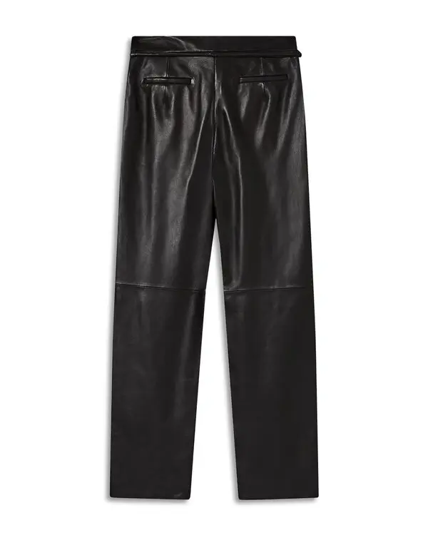 Emporio Armani Leather Pants