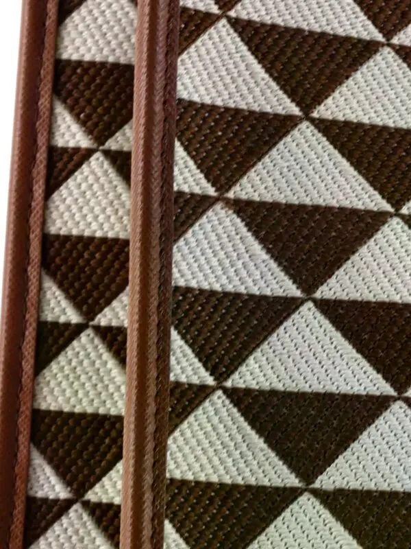 Prada Symbole Shopper Jacquard Large Tote Bag - Brown