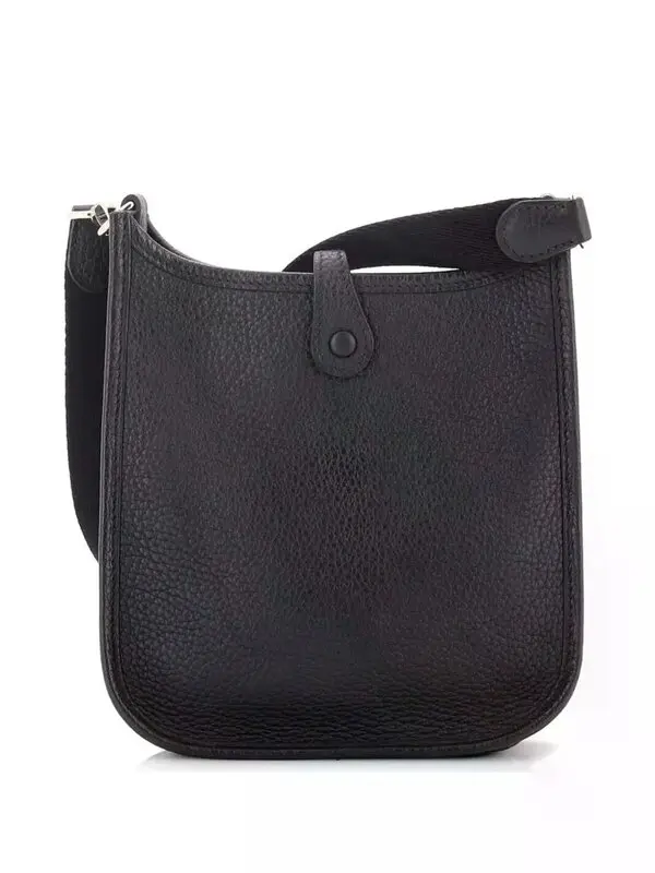 Hermès Evelyne Tpm Crossbody Bag Clemence Gen Iii - Black