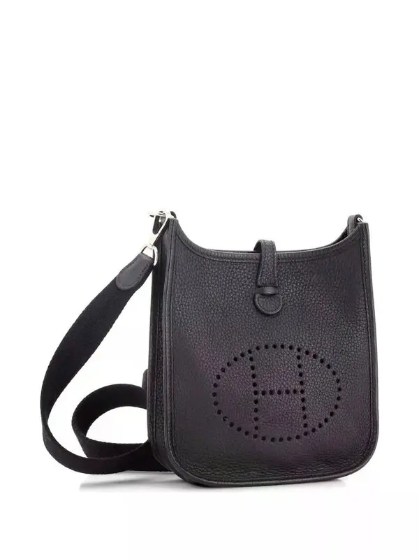 Hermès Evelyne Tpm Crossbody Bag Clemence Gen Iii - Black