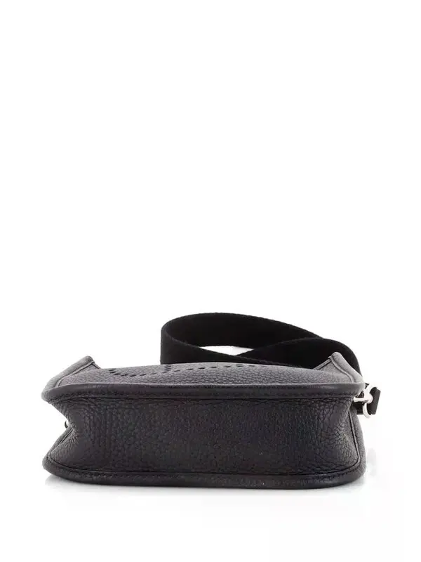 Hermès Evelyne Tpm Crossbody Bag Clemence Gen Iii - Black