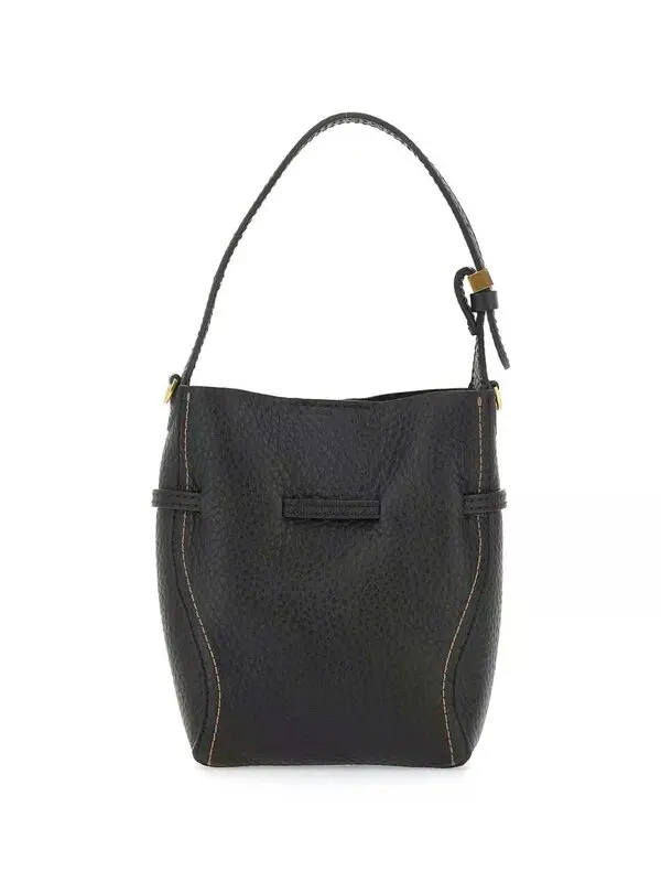 GIANNI CHIARINI Sienna Leather Tote Bag - Black