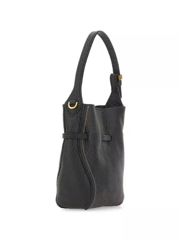 GIANNI CHIARINI Sienna Leather Tote Bag - Black