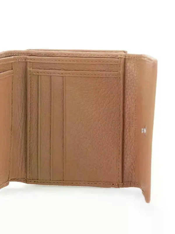 GIANNI CHIARINI Pebbled-leather Zip Wallet