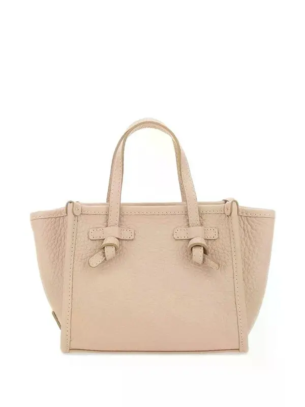 MARCELLA CLUB Grained-leather Tote Bag