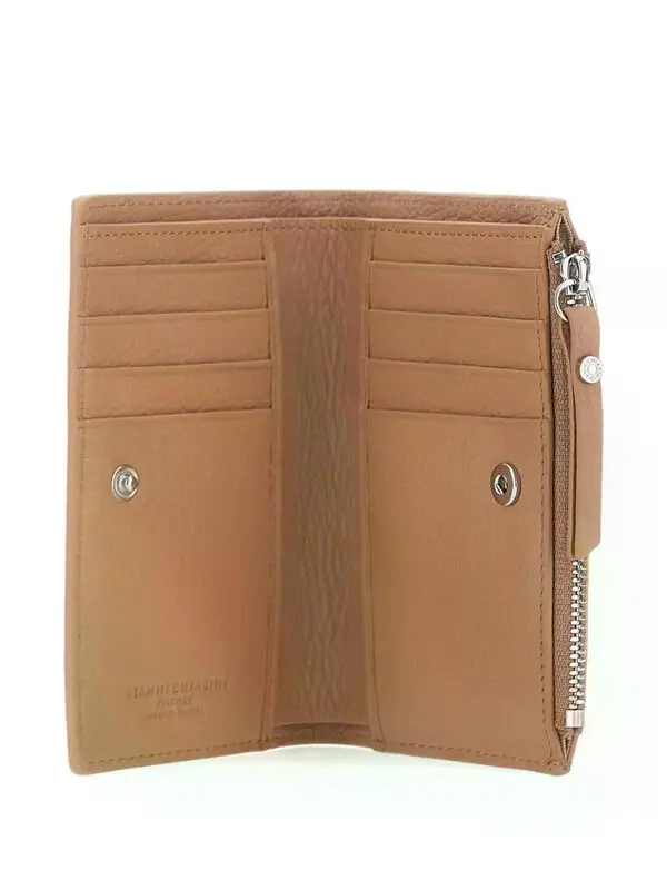 GIANNI CHIARINI Dollaro Grained-leather Wallet