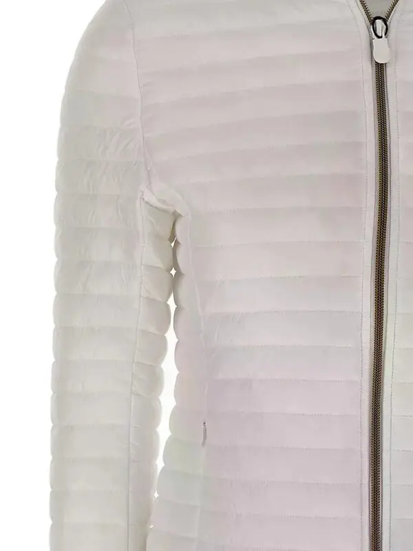 SAVE THE DUCK Hooded Quilted Jacket - White