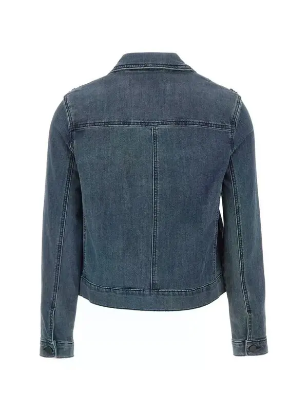 ELENA MIRÒ Sequin-embellished Denim Jacket