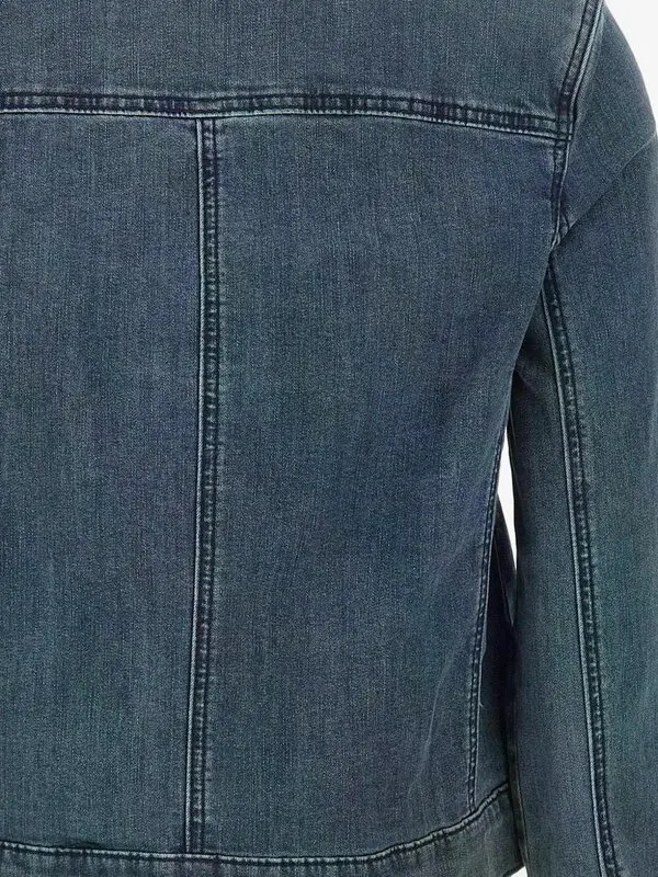 ELENA MIRÒ Sequin-embellished Denim Jacket
