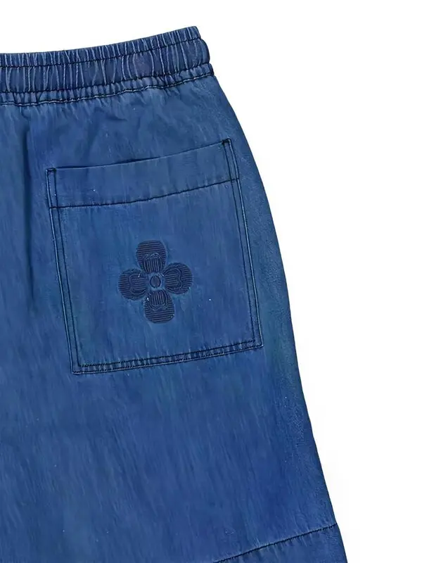 Commas Drawstring Denim Shorts