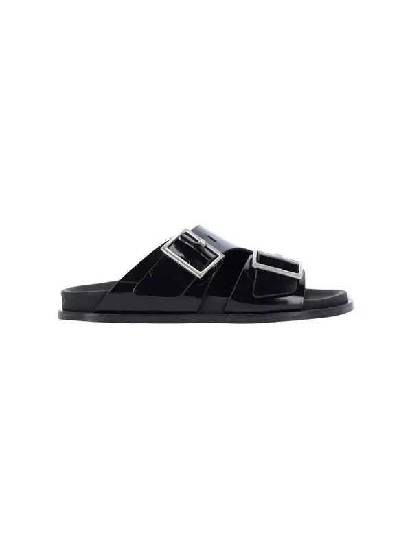 ALOHAS Alba' Sandals - Black
