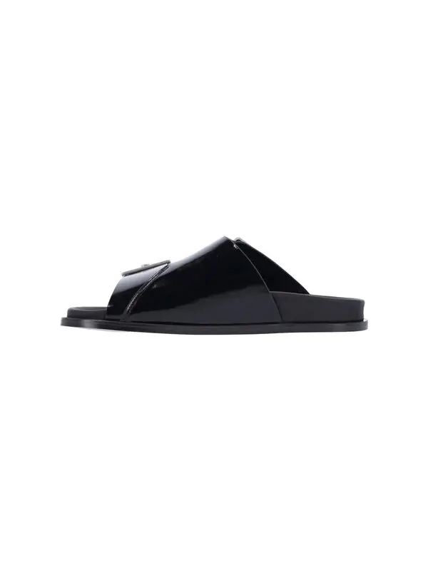 ALOHAS Alba' Sandals - Black