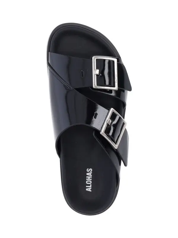 ALOHAS Alba' Sandals - Black