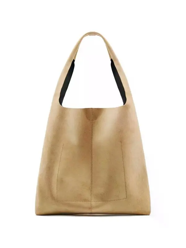 Patrizia Pepe Suede Shoulder Bag