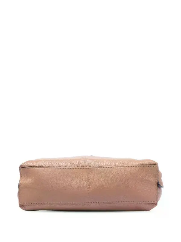 Gucci Small Leather Daily Satchel - Brown