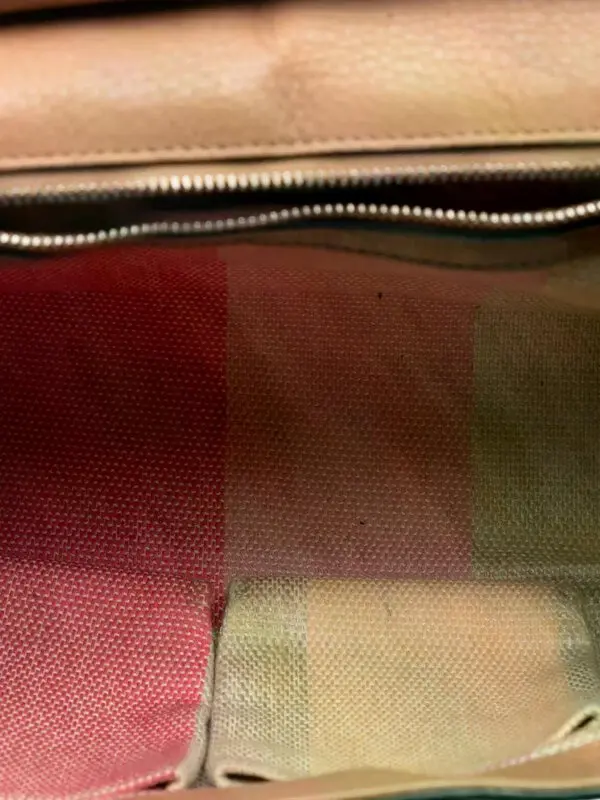 Gucci Small Leather Daily Satchel - Brown