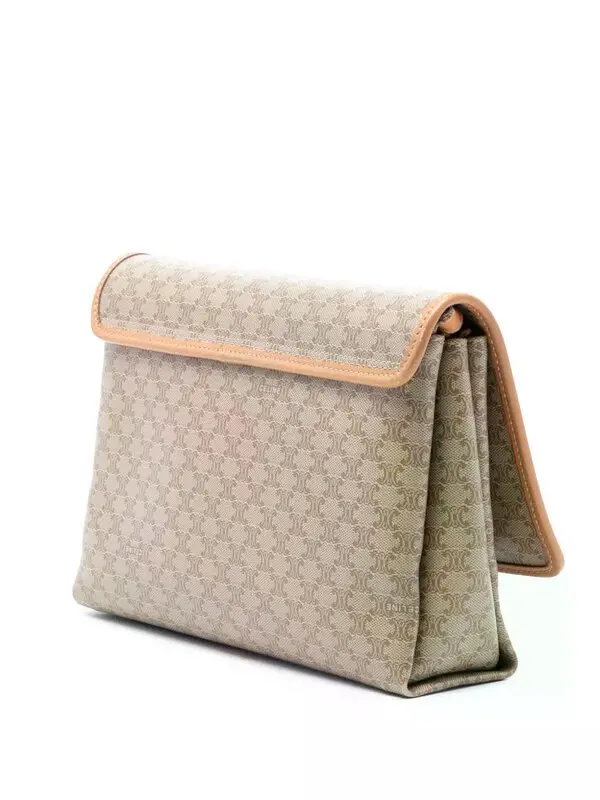 Celine Macadam Coated Canvas Crossbody Bag