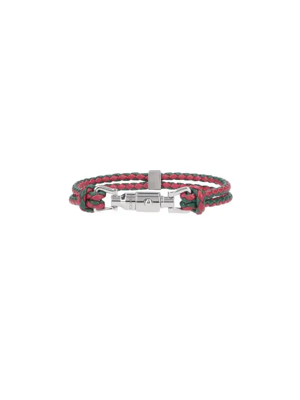 Gucci Web" Bracelet - Red