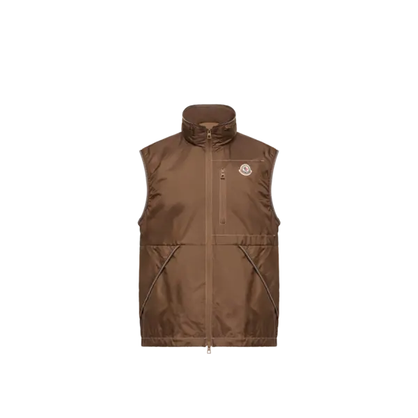 Moncler Ansiei Gilet - Brown