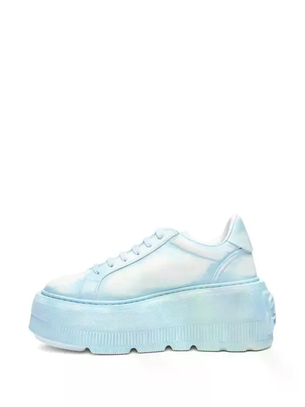 Casadei Nexus Brushed-effect Sneakers - Blue
