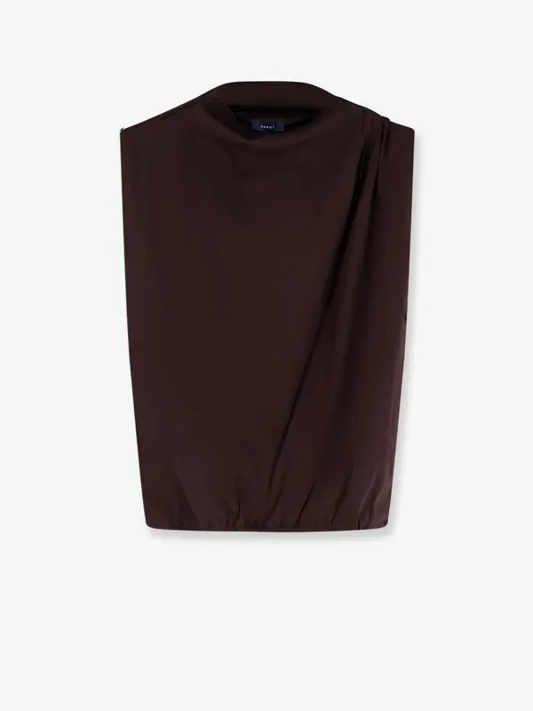 Soeur Idris Organic Cotton Top - Brown