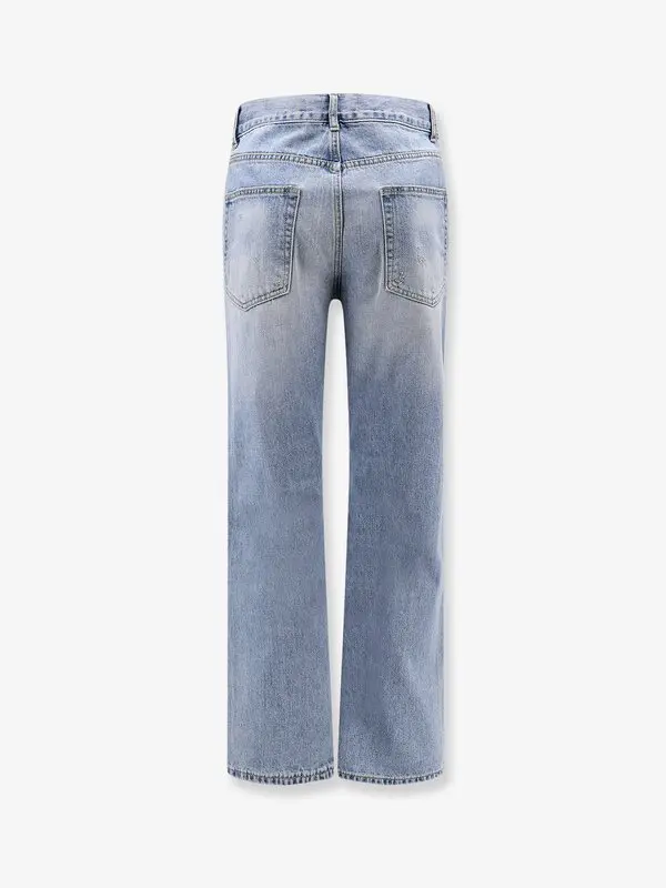 TONYWACK Straight Fit Cotton Jeans