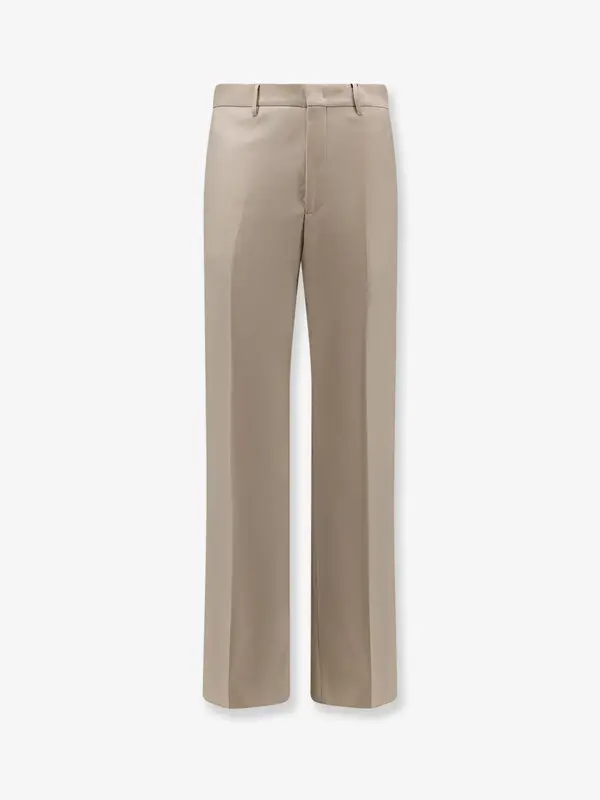 Tagliatore Virgin Wool Trousers - Beige