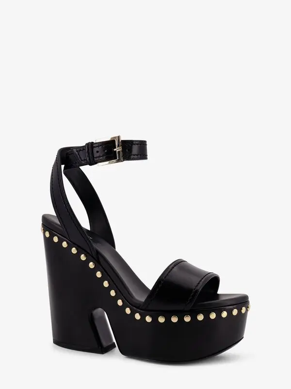 Givenchy Leather Sandals With Studs